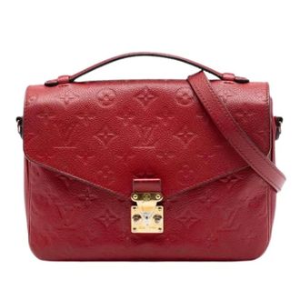 Louis Vuitton Pre-owned Pochette Metis - Femme - Pre-owned - Rouge - Taille: ONE Size