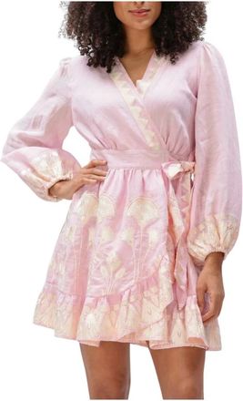 Greek Archaic Kori Damen, Kleider, Rosa, LGr&ouml;&szlig;e