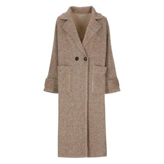 D.exterior Wollmischungs-Mantel - - Coats - Damen - Braun - M