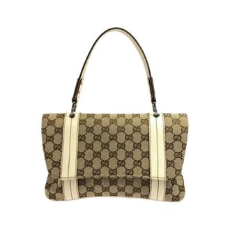 Gucci Sac bandouli&egrave;re GG Canvas Pre-owned - Femme - Pre-owned - Beige - Taille: ONE Size