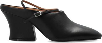 Jil Sander Femme, Chaussures, Noir, Taille: 38 EU Mules en cuir