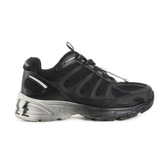 44 Label Group Schwarze Mesh Dragger Sneakers mit Logo - - Shoes - Herren - Schwarzk - 44 EU