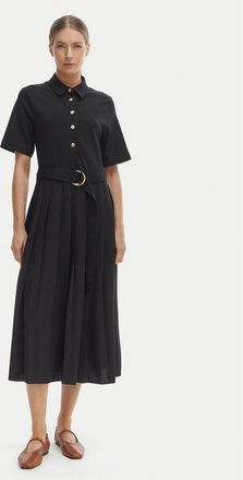 Tommy Hilfiger Kleid f&uuml;r den Alltag WW0WW48756 Schwarz Regular Fit