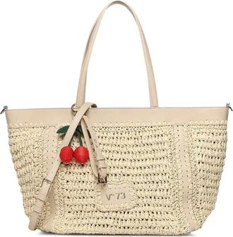 V&deg; 73 Femme, Sacs, Blanc, Taille: ONE Size Alisya Tote Bag