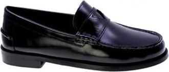 Guess Chaussures Homme Mocassin Cuir Rossio FMPROSFAL14, Black Classic, 40 EU
