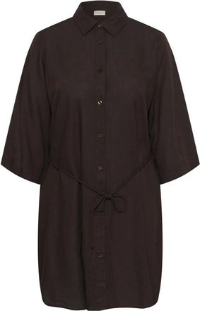 Kaffe Curve Femme, Robes, Brun, Taille: 48 FR Kcmilanna Dress