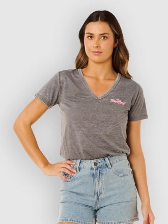 Rip Curl Layday Standard T-Shirt washed black