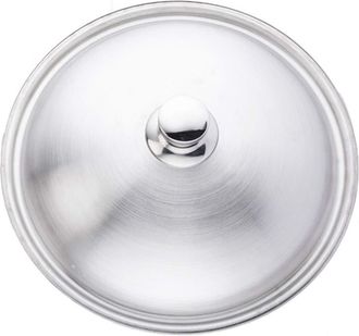 Luxshiny Edelstahl Topfdeckel Universeller Hitzebeständiger Kochtopfdeckel Dampfventil Für Besseres Garen Für Pfannen Und Töpfe Lebensmittelechtes Material