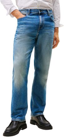 Tommy Hilfiger Herren Jeans Hose Relaxed River Straight Leg, Blau (Sanford Blue), 33W/30L