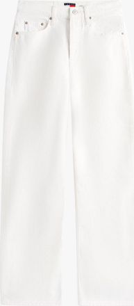 Tommy Hilfiger Jean droit taille haute en coton m&eacute;lang&eacute;