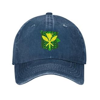 Generic Tribal Kanaka Maoli des &Icirc;les Hawa&iuml;ennes Unisexe Hip-Hop Cap R&eacute;tro Ancien Casquette De Baseball Athl&eacute;tique Casquette Trucker pour Sport Running Toutes 