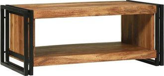 vidaXL Couchtisch Braun 90 x 50 x 38 cm Akazie Massivholz Vidaxl