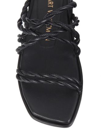 Stuart Weitzman Calypso Sandals - Black