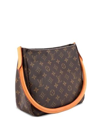 Louis Vuitton Looping Handbag Monogram Canvas MM satchel - Braun