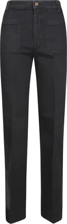 Victoria Beckham Femme, Pantalons, Noir, Taille: W26 Alina Stretch Jean