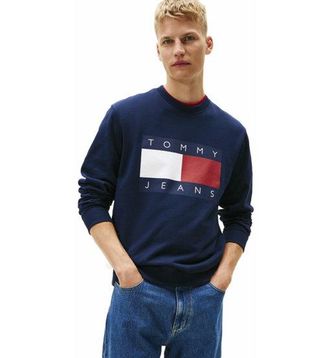 Tommy Jeans Big Flag M - Pullover - Herren