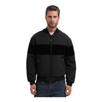 A|X Armani Exchange Blouson Bomber - Homme - Vestes - Noir - Taille: L