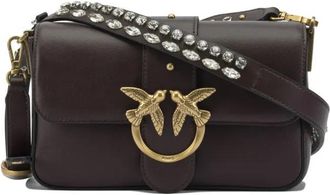 Pinko Pinko Hobo Bags - Leather Shoulder Bag - Gr. unisize - in Schwarz - f&uuml;r Damen