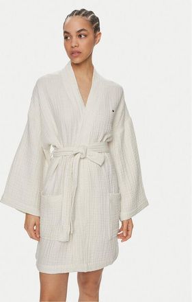 Tommy Hilfiger Bademantel UW0UW05275 Écru