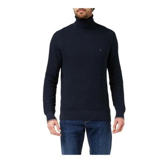 Tommy Hilfiger Homme, Pulls, Bleu, Taille: L Pull homme col en V