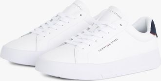 Tommy Hilfiger Basket cuir effet grain&eacute;