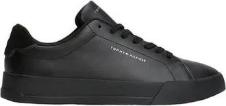 Tommy Hilfiger Basket cuir effet grain&eacute;