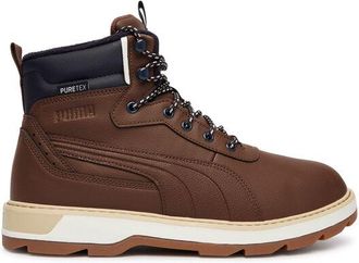 Puma Schn&uuml;rstiefeletten Desierto v3 Puretex 393928 Dunkelbraun