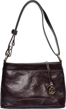 Luisa Vannini Kastanienbraun Rindsledertasche