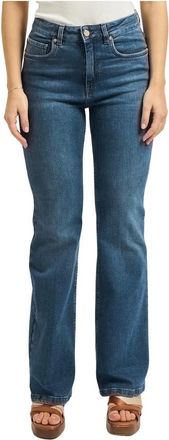 iBlues Femme, Jeans, Bleu, Taille: 36 FR Bootcut Jeans