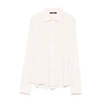 Seventy Cremefarbenes Hemd mit Knopfmanschetten - - Blouses & Shirts - Damen - Beige - L