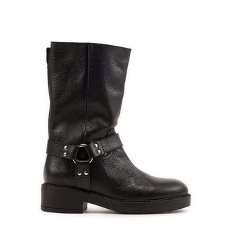 Saison 1865 Bottes Gala en cuir de vachette textur&eacute;