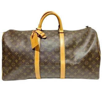 Louis Vuitton unisex, Pre-owned, Brun, Taille: ONE Size Sac Keepall 55 Monogram Boston doccasion