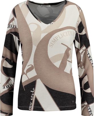 Key Largo Damen Elegance V-Neck T-Shirt, Beige (1004), L EU