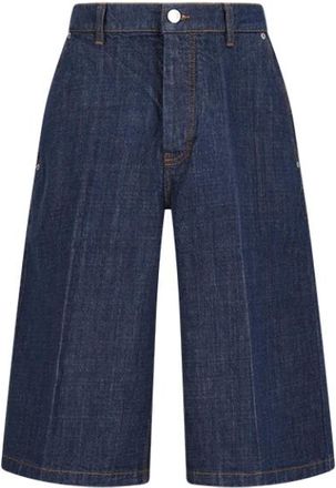 Ami Homme, Jeans, Bleu, Taille: W31 Loose Bermuda Shorts