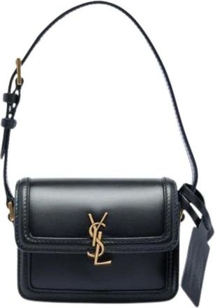 Saint Laurent Sac bandouli&egrave;re Solferino Pre-owned - Femme - Pre-owned - Noir - Taille: ONE Size