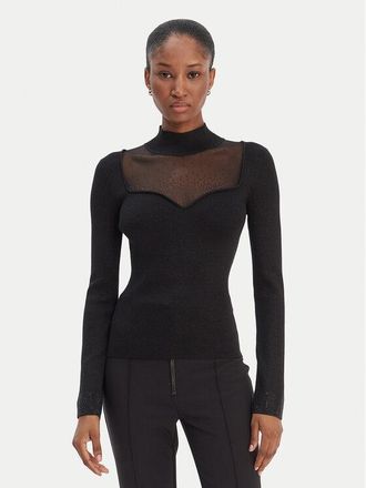 Guess Pullover W6RR45 Z4842 Schwarz Regular Fit