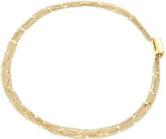 Breil Magnetica System Collection Collier comète moyen pour femme en acier inoxydable poli doré avec fermoir magnétique Doré Taille 45 cm, 45 cm, Acier inox