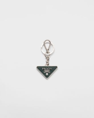 Prada Schlüsselanhänger aus Saffiano Leder