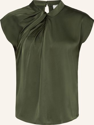 Neo Noir Neo Noir Blusenshirt Fleur Aus Satin gruen