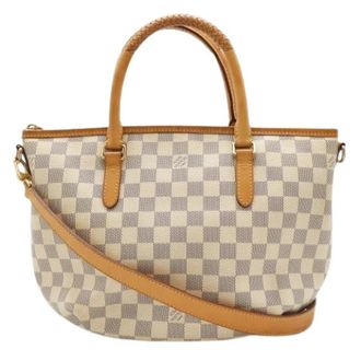 Louis Vuitton Pre-owned Riviere PM Damier Azur 2way Henkeltasche - - Pre-owned - Damen - Beige - ONE SIZE