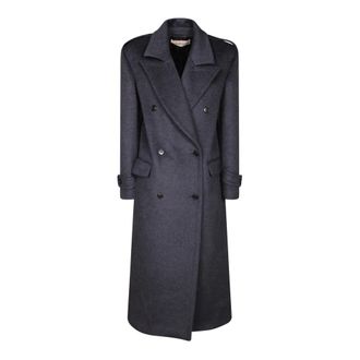 Blanca Vita Colle 0434 Double-Breasted Coat - - Coats - Damen - Schwarzk - L