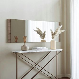 Pier Import Miroir mural rectangulaire effet noyer - 120 cm CODY