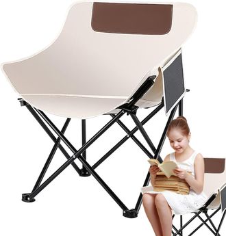 Generic Klappstuhl f&uuml;r den Au&szlig;enbereich, leichter Klappstuhl, Camping-Schaukelstuhl mit Getr&auml;nkehalter, Freizeit-Stuhl, tragbarer Schaukelstuhl f&uuml;r Veranstalt