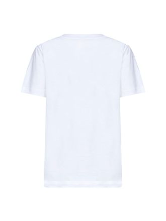 Marni Womens White Cotton Logo T-Shirt T-Shirts & Jerseys