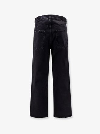 Golden Goose Mens Skate Black Denim Jeans Cotton