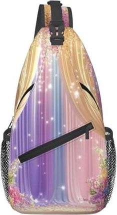 Generic Sac &agrave; dos de voyage &agrave; bandouli&egrave;re pour homme Motif floral