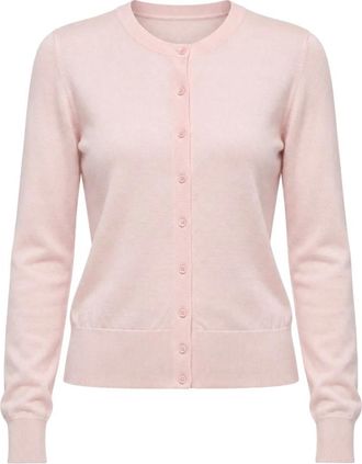 Dolce & Gabbana Cardigan en soie - Femme - Pulls - Rose - Taille: 46 FR