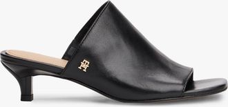 Tommy Hilfiger Mules kitten heels en cuir