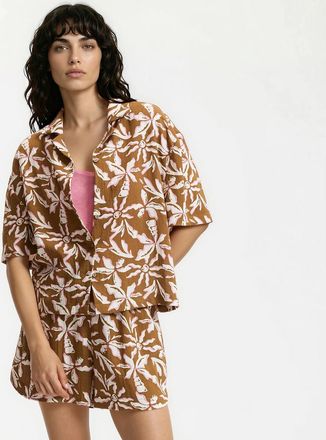 La Redoute Collections Chemise Manches Courtes Imprim&eacute; Floral
