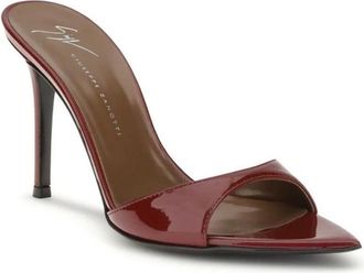 Giuseppe Zanotti Femme, Chaussures, Rouge, Taille: 36 EU Intriigo Mule Sandales